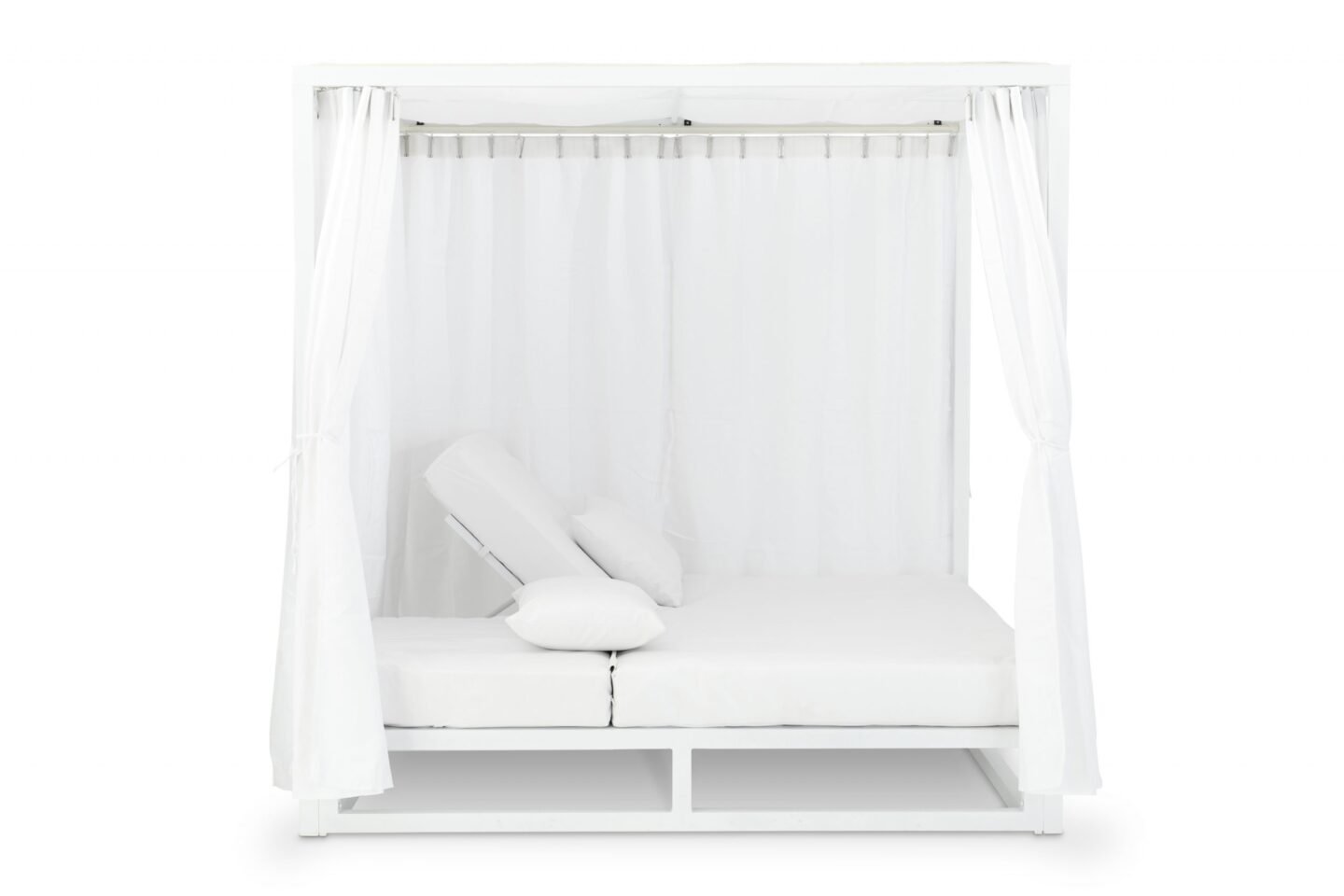 Balinese white aluminum Balinese bed - Balinese - Kerama